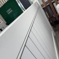 China White Durable PVC Vinyl Privacy Fence Post 2.59m Waterproof for homes gardens for sale