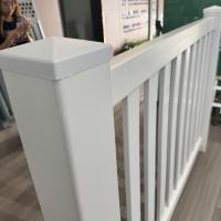 China High Classic Pool Vinyl Fence 4ft  Standard Size White Pvc Pool Fence for sale