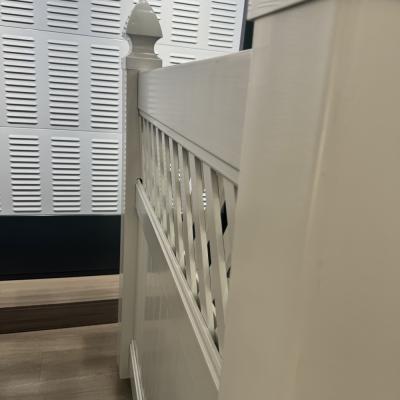 China 1.82m High 2.44 Wide PVC Fence Pannels Safety 100% Virgin For Residential for sale