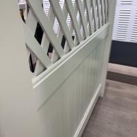China Environmental Friendly Pvc Privacy Vinyl Fence Panel 6ft*8ft Heavy Duty for sale