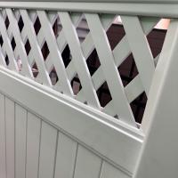 China Extra Durable Vinyl Pvc Fence Panels UV Proof Effortless Maintenance for sale