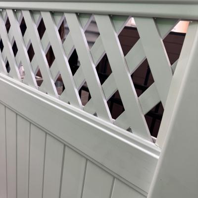 China Extra Durable Vinyl Pvc Fence Panels UV Proof Effortless Maintenance for sale