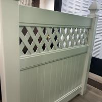 China Scratch Resistant 6*8 Foot Pvc Privacy Fence White Color Durability for sale