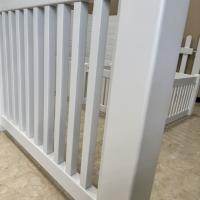China High Sun Resistant White Vinyl Pool Fence Quick Install 4feet for sale