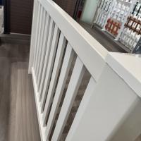 China Composite Material Vinyl Pool Fencing Waterproof White Pvc Pool Fence for sale