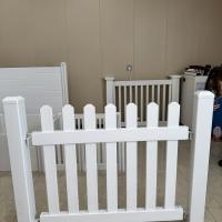 China Low Installation Threshold PVC Picket Fence Attractive 8FT Wide Vinyl Fence Planks for sale