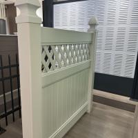 China Environmental Friendly Pvc Privacy Vinyl Fence Panel 6ft*8ft Heavy Duty for sale