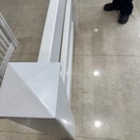 China White Vinyl Horse Fence 1.5m High PVC With High Temp Resistance for sale