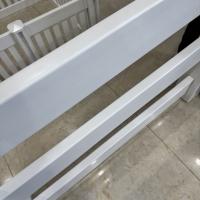 China White Vinyl Horse Fence 1.5m High PVC With High Temp Resistance for sale