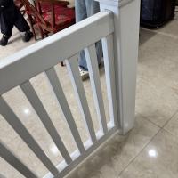 China Long Lasting White Vinyl Fencing For Swimming Pools Outdoor Friendly for sale