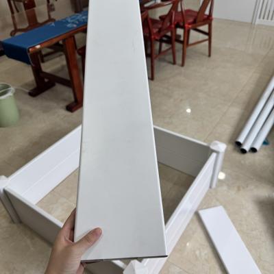 China PVC Horse Fence with Solid Vinyl Panels 6 Foot for sale