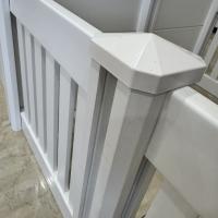 China Vinyl Pool Fencing Lightweight Termite Proof for sale