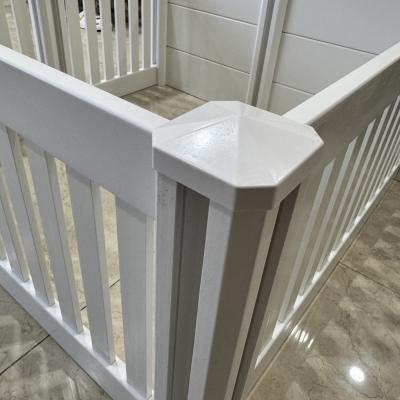 China Weather Resistant PVC Picket Fence with Smooth Finish and Tough Design Ensuring Long Term Durability and Low Maintenance for sale