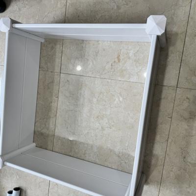 China Modern PVC Planter Box Outdoor Garden Use for Flowers Herbs Vegetables for sale