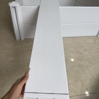 China Freestanding Puppy Playben Dog Box Home PVC Pet Fence White Color for sale