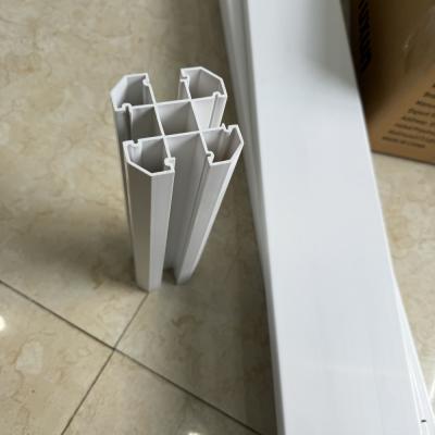 China Smooth Burrs Pvc Picket Fence For Sale Tough UV resistant for sale