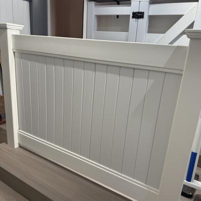 China Waterproof PVC Privacy Outdoor Vinyl Fencing 1820mm High 6ft*8ft for sale