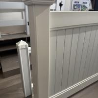 China Waterproof PVC Privacy Outdoor Vinyl Fencing 1820mm High 6ft*8ft for sale