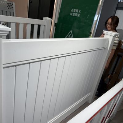 China 1.82m High Pvc Full Privacy Fencing Simple Installation 6ft Pvc Privacy Panels for sale