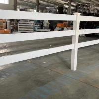 China High Temp Resistance PVC Horse Fence 1.5m High Plastic Farm Fence for sale