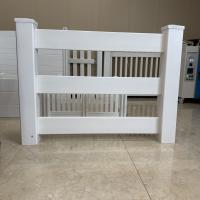 China High Temp Resistance PVC Horse Fence 1.5m High Plastic Farm Fence for sale