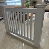 China Customizable White Vinyl Pool Fencing Easy To Install High Durability for sale