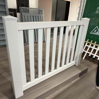 China PVC coating Smooth Vinyl Fencing Around Pool Low Maintenance 8ft Wide for sale