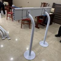 China White Horse Running PVC Vinyl Fence 1.5m high Routed Post Type for sale