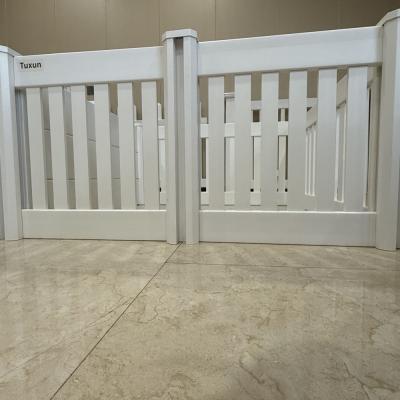 China PVC Dog Whelping Box White Pet Fence For Homes Gardens Patios Balconies for sale