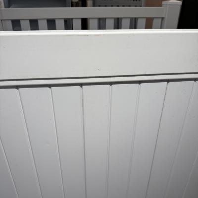 China PVC Privacy Fence Panels 6*8ft White for sale