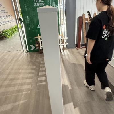 China Customized 1.82m PVC Privacy Fence panels plastic fencing for sale
