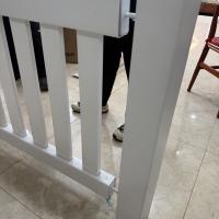 China Smooth Surface Without Burrs Pvc Picket Fence For Sale Tough UV resistant for sale