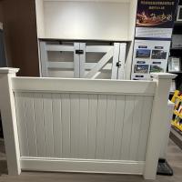 China UV Resistant PVC Vinyl Fence Easy To Install White Vinyl Fence Boards 6feet×8feet for sale