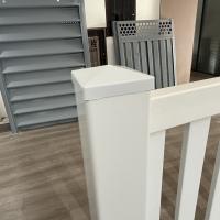 China 1.2m High Long Lifespan White Pvc Pool Fence Easy To Clean Corrosion Resistant for sale