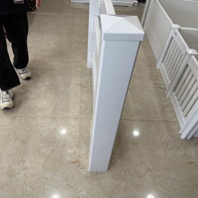 China Customized 2.4m PVC Privacy Fence panels plastic fencing for sale