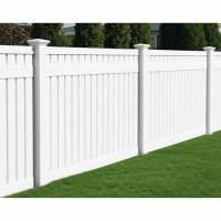 China 8ft wide PVC Privacy Fence outdoor fence for sale
