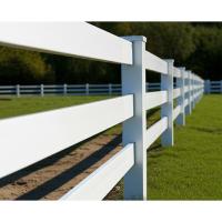China PVC Horse Fence slat panels for sale