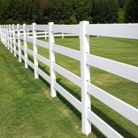 China Decorative Outdoor Riding Arena Fencing Garden Style Pvc Farm Fencing for sale