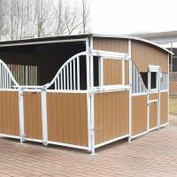 China Movable Horse Stable with Customized Color and 200 kg Weight for Farm Use for sale
