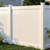 China Water Proof PVC Privacy Fence 6ft high for sale