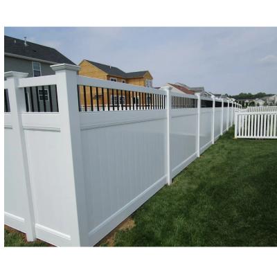 China 6ft PVC Privacy Fence - Weatherproof & Easy Install for sale