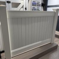 China 8 feet wide PVC Privacy Fence PVC material for sale