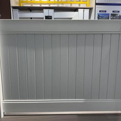 China white PVC Privacy Fence Customized size for sale