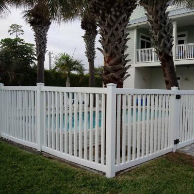 China 4ft High pvc garden fence Quick Install White Weather Resistant for sale