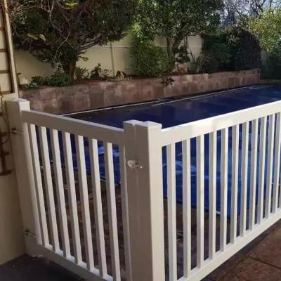China White Vinyl pvc garden fence Waterproof UV Resistant Long Lasting for sale