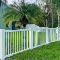 China Residential Outdoor pvc garden fence Privacy Protection Easy Installation for sale