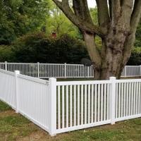 China Garden Yard pvc garden fence Durable Material Quick Installation Fence for sale