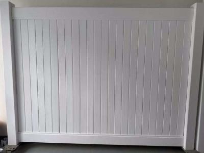 China White PVC Fence UV protection for sale