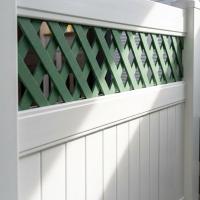 China White PVC Privacy Fence for Backyard Privacy and Property Boundaries for sale