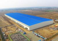 China Custom Commercial Prefabricated Metal Buildings Contemporary Steel Buildings for sale